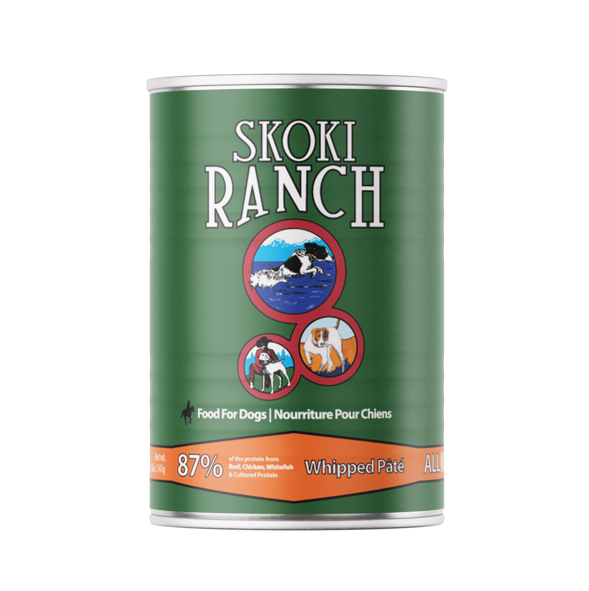 SKOKI Can: Ranch 12.2oz – 12 Cans - FirstMate Pet Foods